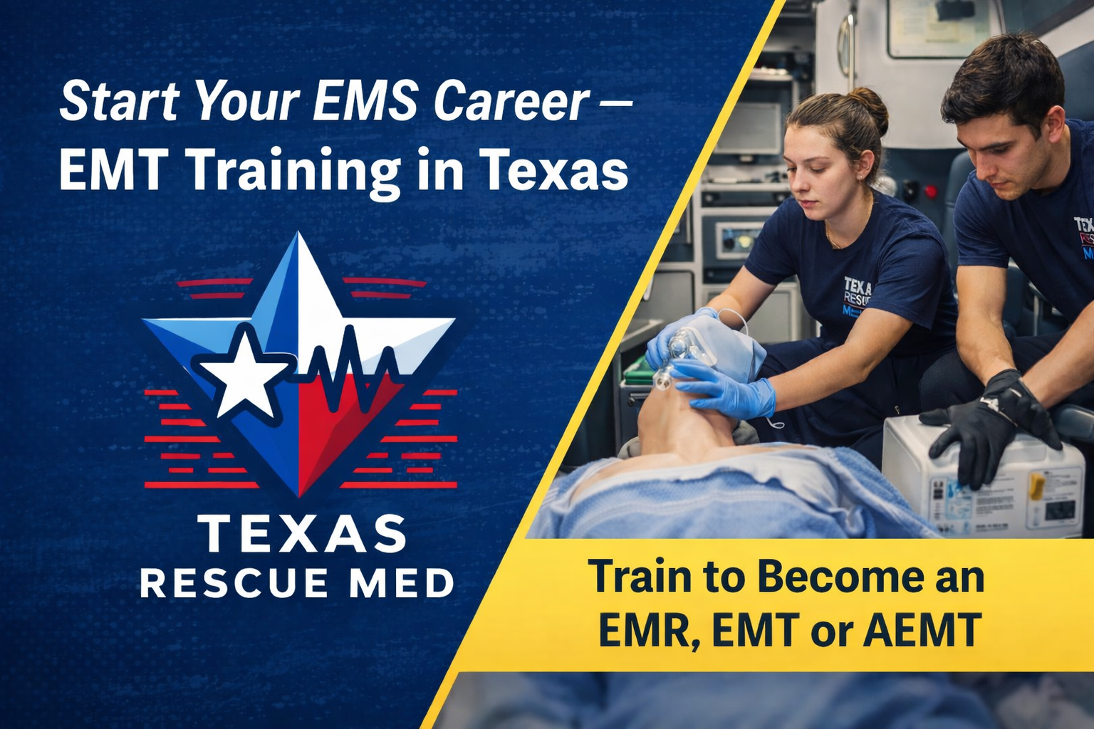 Are There Online EMT Programs? Yes - Here’s How - Texas Rescue Med ...